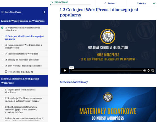 Kurs WordPress: Certyfikowane Szkolenie Online (2025)